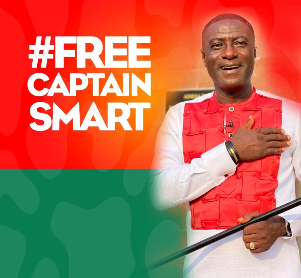 RELEASE CAPTAIN SMART NOW – Economic Fighters League
